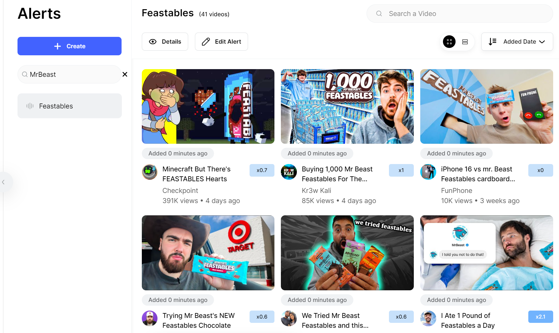 Alerts Tool – Viewstats